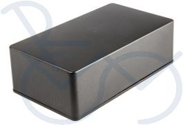 Case ABS black IP54 120 x 65 x 40mm.
