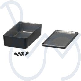 Case aluminum black IP54 Hammond 1590 120x94x52.5mm.